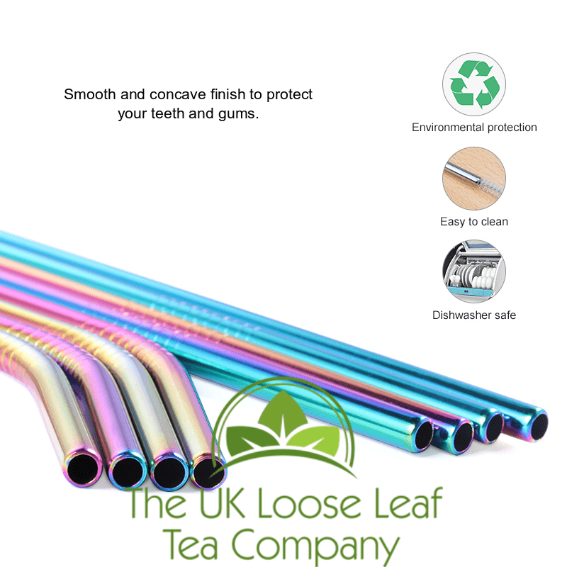 Rainbow Straw Set | The UK Loose Leaf Tea Company Ltd