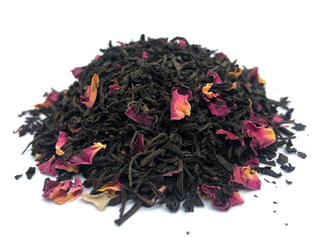 Black Tea with Rose Petals | The UK Loose Leaf Tea Company Ltd