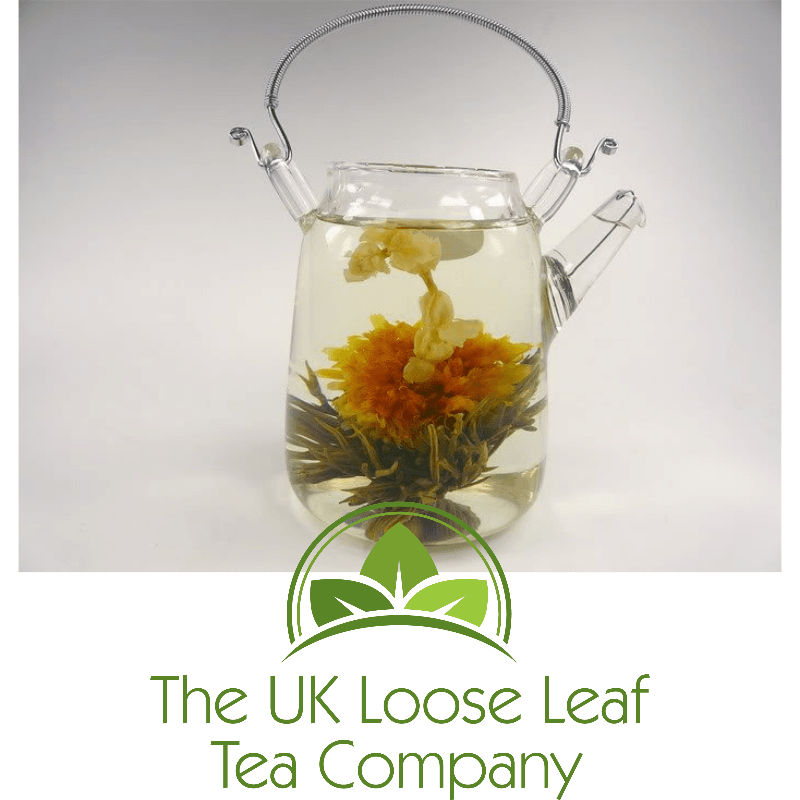 Flowering Tea (Blooming Tea) Green Tea– The UK Loose Leaf Tea Company Ltd